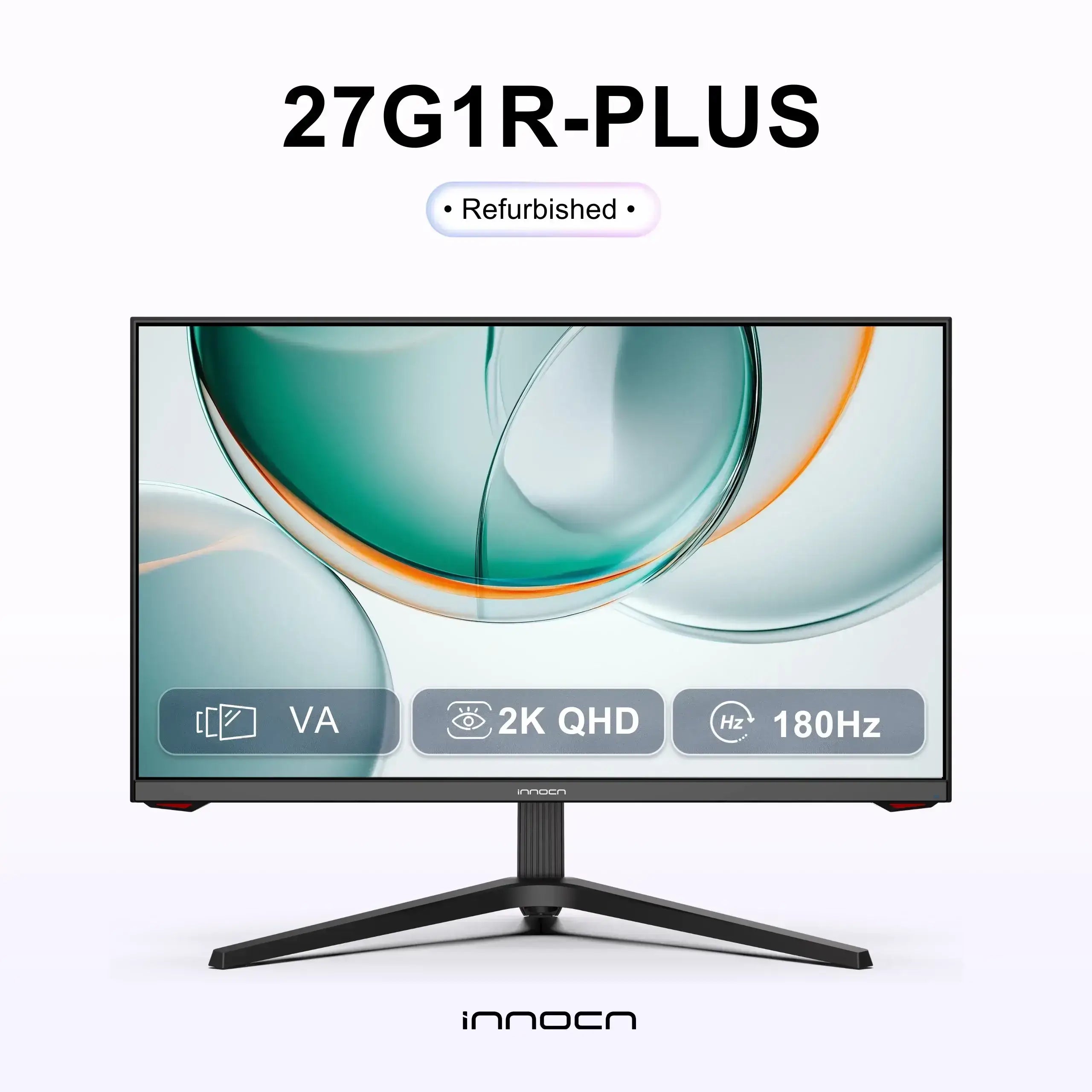 Refurbished 27G1R Plus | 27" 2K 180Hz Fast IPS Gaming Monitor | INNOCN ...