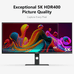 INNOCN 40-inch Computer Monitor - 40C1U Ultra-wide 21:9 Widescreen – INNOCN