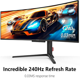 INNOCN 49 Inch OLED Curved Gaming Monitor Ultrawide 240Hz Widescreen ...
